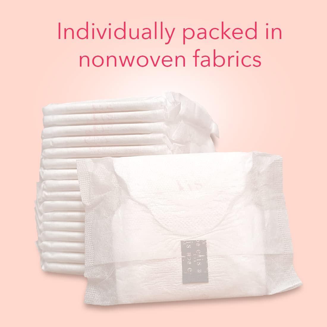 Elis Natural Feel Super Slim Sanitary Napkin Pads with Wings 12.8/32 ...