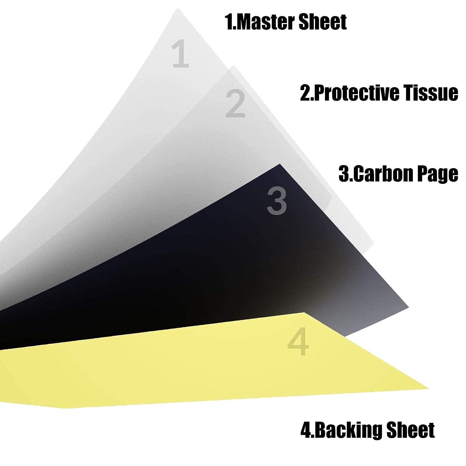 LEEYUKA Tattoo Skin Practice Kit with 30 Fake Skins & Stencil Paper ...