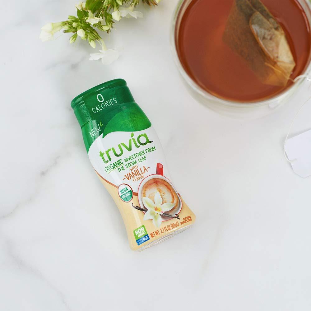 Truvia Organic Zero-Calorie Liquid Stevia Sweetener 2.7 fluid ounce ...