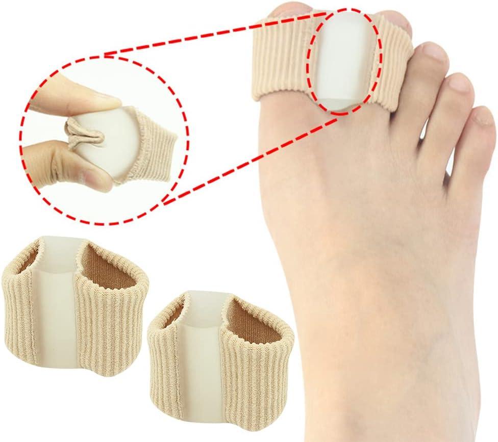 Silicone Toe Extensors & Spreaders for Hallux Valgus - 2-Piece ...