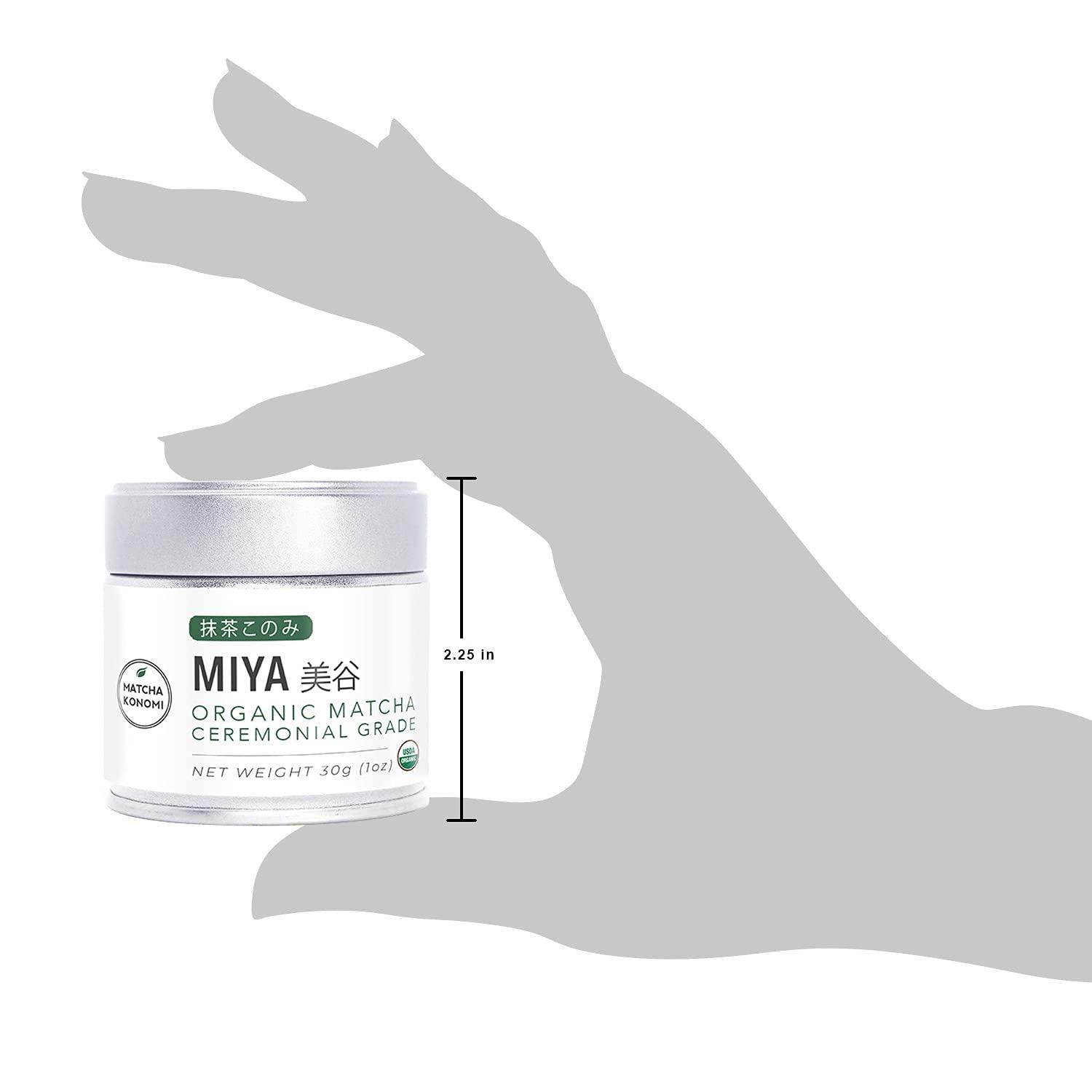 Miya Matcha 30g - Organic Japanese Matcha Green Tea Powder - First ...