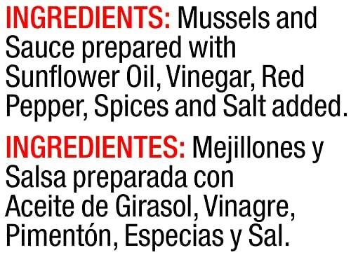 Vigo Premium Imported Canned Seafood, Mussels in Marinade Sauce ...