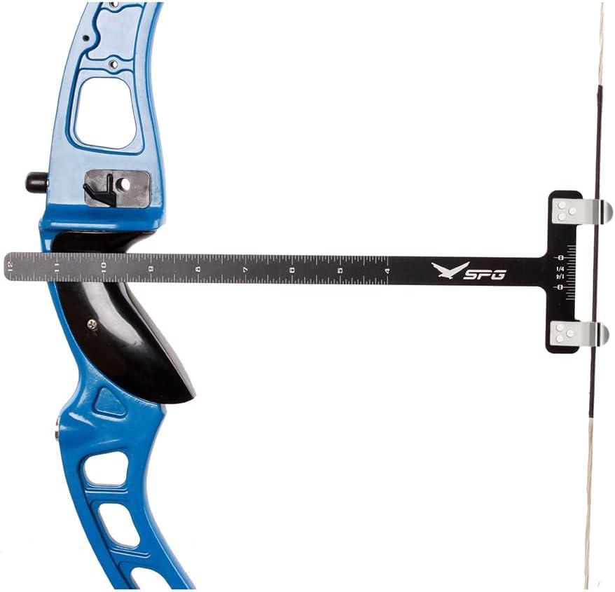 SOPOGER Archery Bow Square Ruler for Recurve and Compound Bows ...