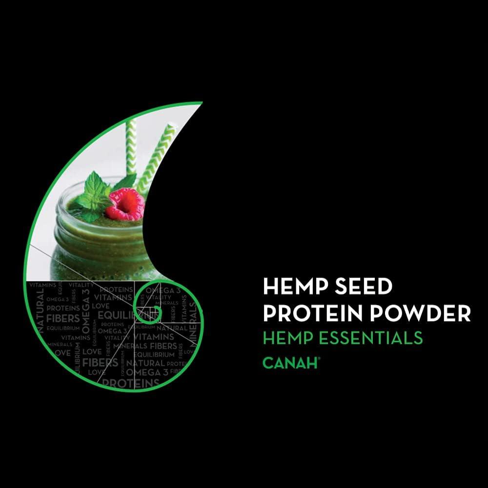 Canah Organic Hemp Protein Powder 500g - Vegan Superfood with High ...