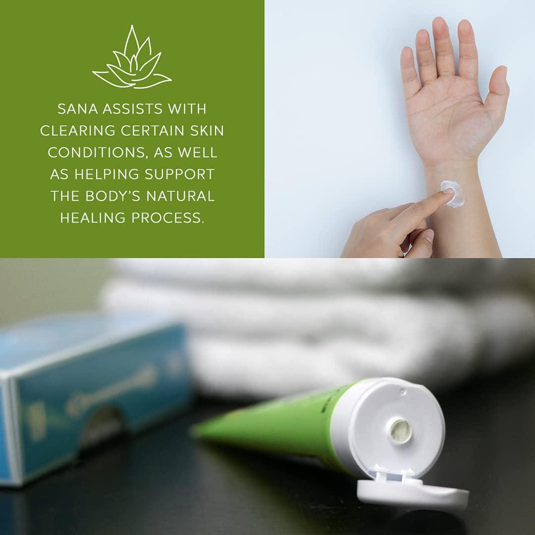 SANA RELIEF 4oz - All Natural Fast Acting Topical Pain Relief Cream for ...