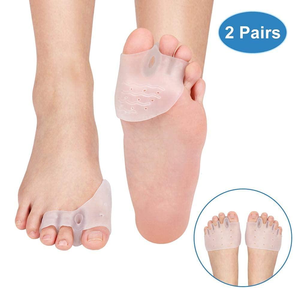 Toe Spreader with Gel Cushion - Hallux Valgus Correction Hammer Toe ...