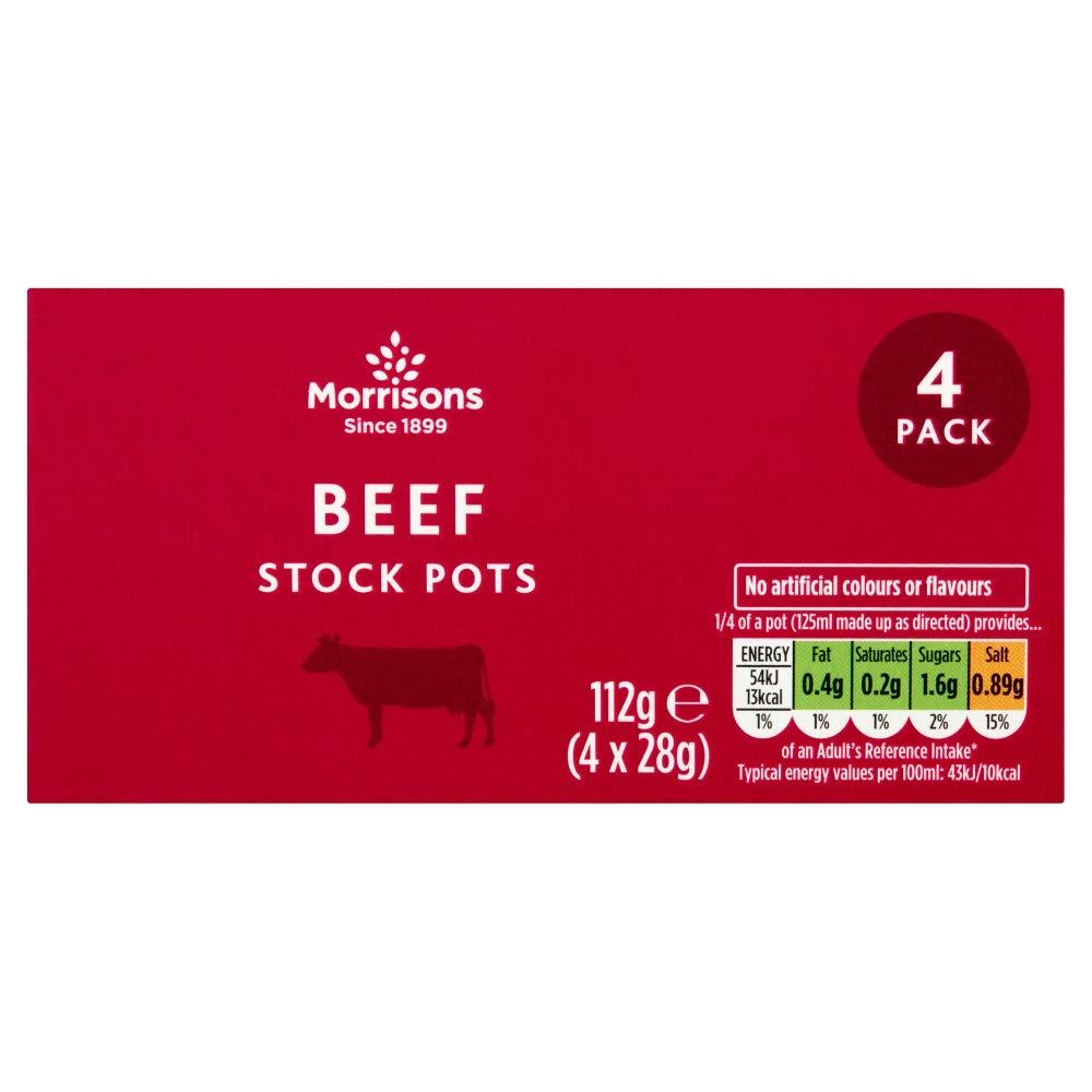 Morrisons Beef Stock Pot 28g x 32 - Premium Flavor Enhancer for ...