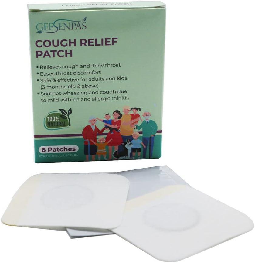 ZHEN Natural Cough Relief Patch for Asthma + Immune Support - Herbal ...