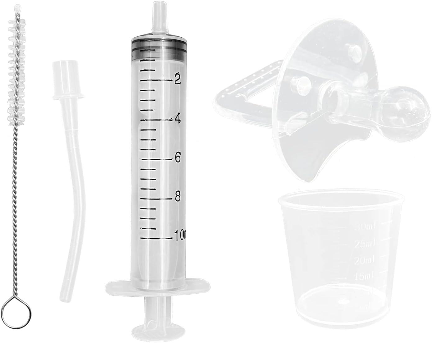 Pacifier Medicine Dispenser - Baby Medicine Syringe for Oral Feeding ...