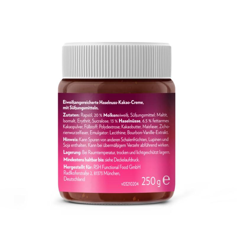 Buy Gymqueen Queenella Protein Cream 6x250g High Protein Hazelnut ...