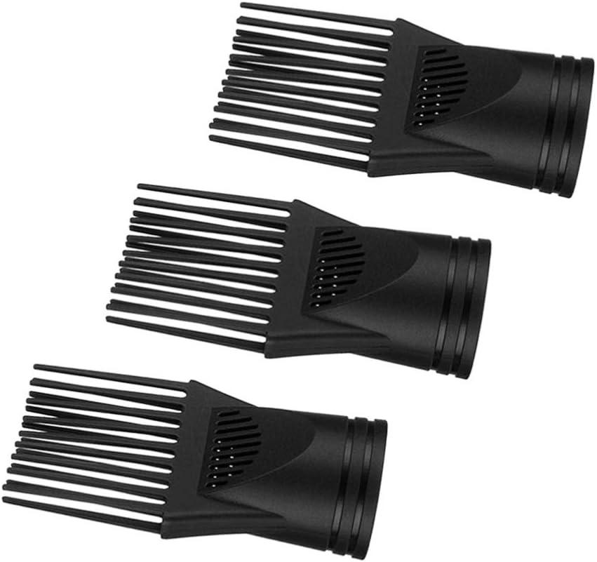 Healifty 4Pcs Blow Dryer Comb Attachment Set - Hairdressing Styling ...