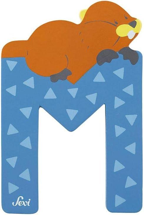 Sevi 83013 Animal Wooden Letters - Maltese Dog | 10 cm Blue Door ...