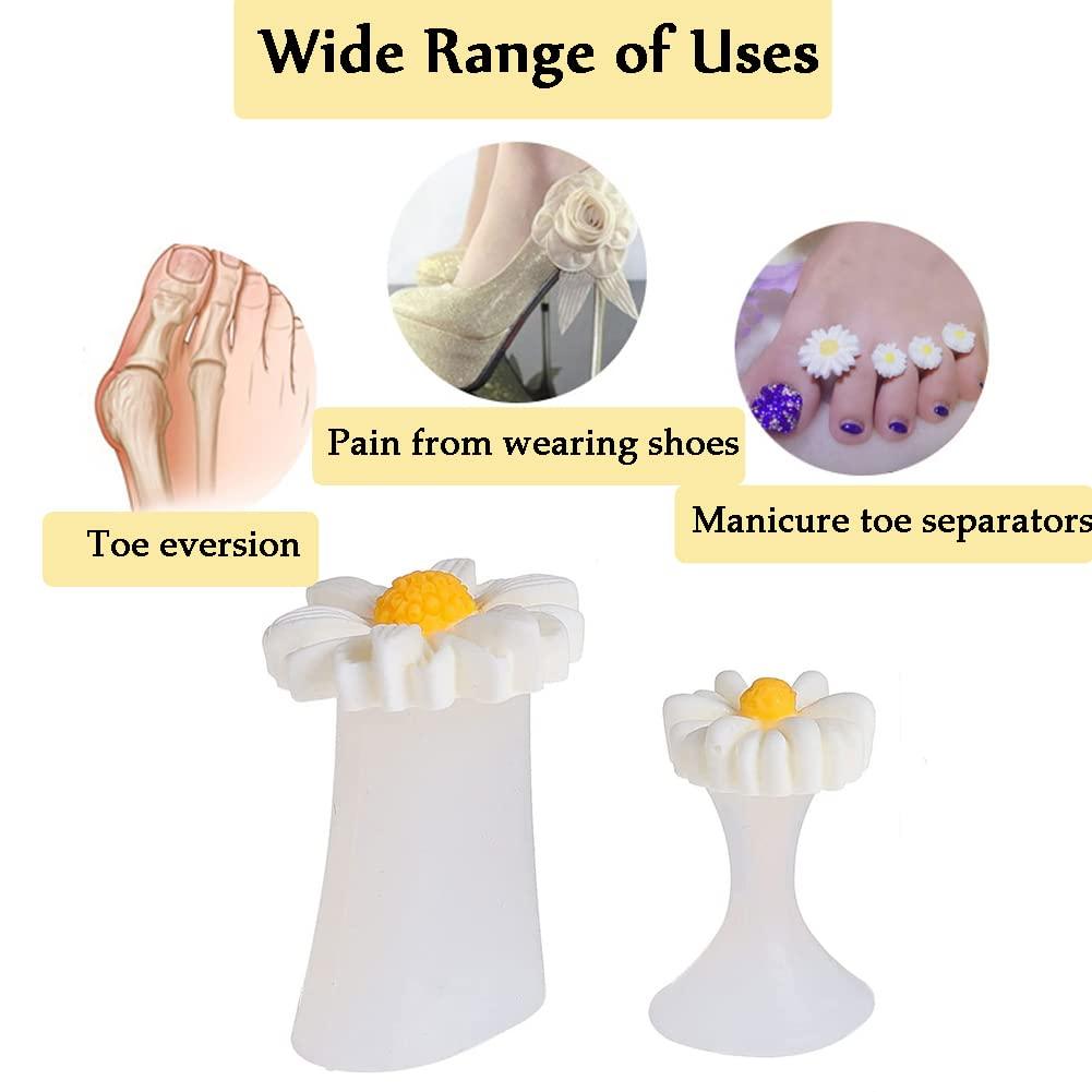 Toe Separators Silicone Toe Separator Finger Divider Silicone Finger ...