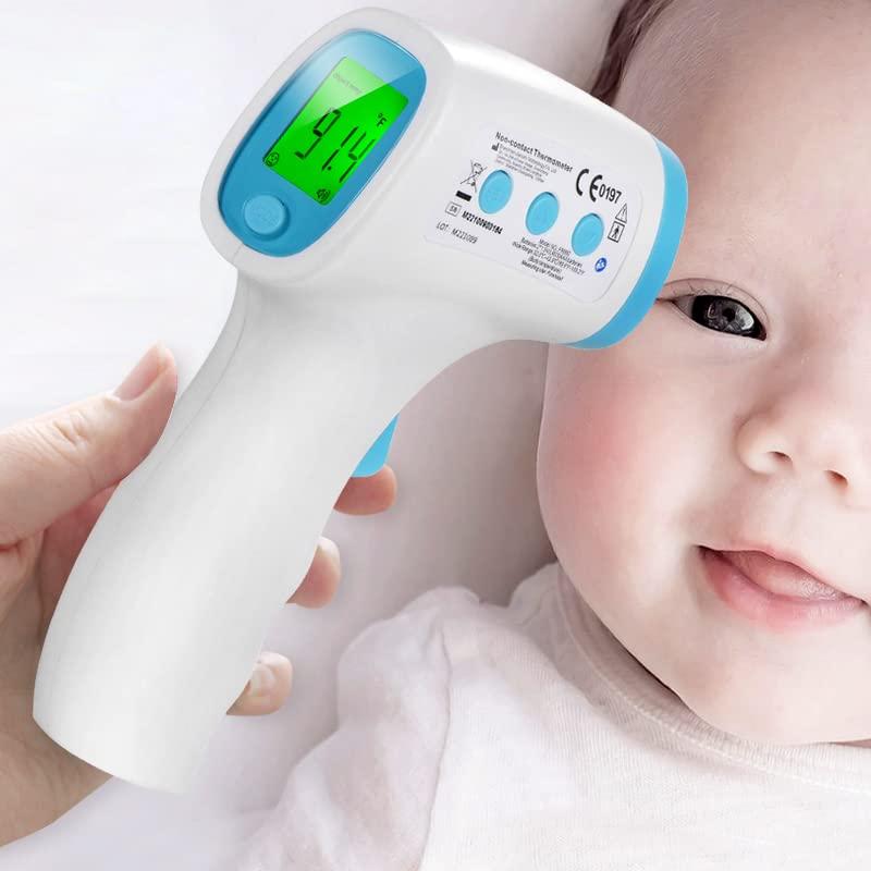 Touchless Infrared Forehead Thermometer - Instant Read for Baby ...