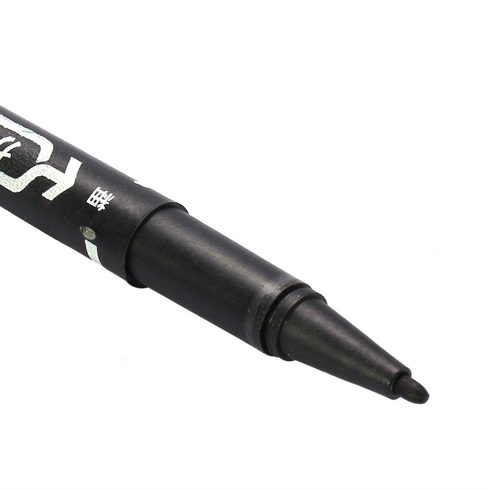 Black Tattoo Marker Pen Set - 10 Body Temporary Skin Markers for ...