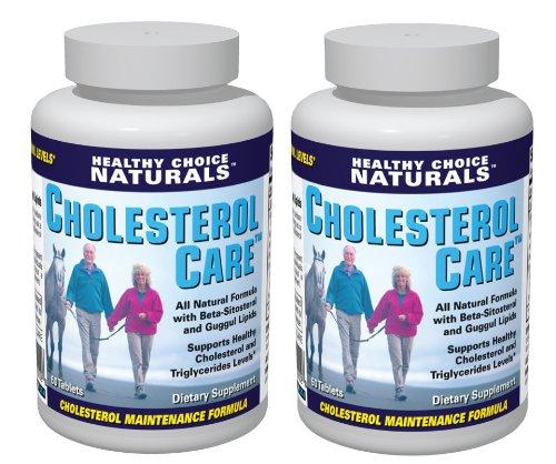 Cholesterol Care Supplement - All Natural Formula (2 bottles/120 ...
