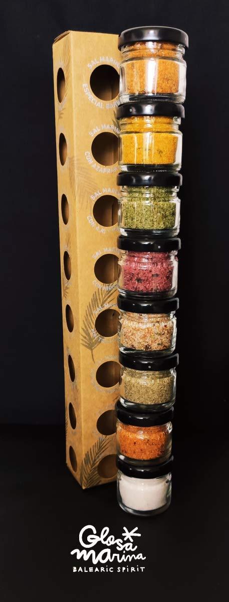 Glosa Marina Gourmet Salts - Mallorca Sea Salt Gift Set (8 x 25g ...