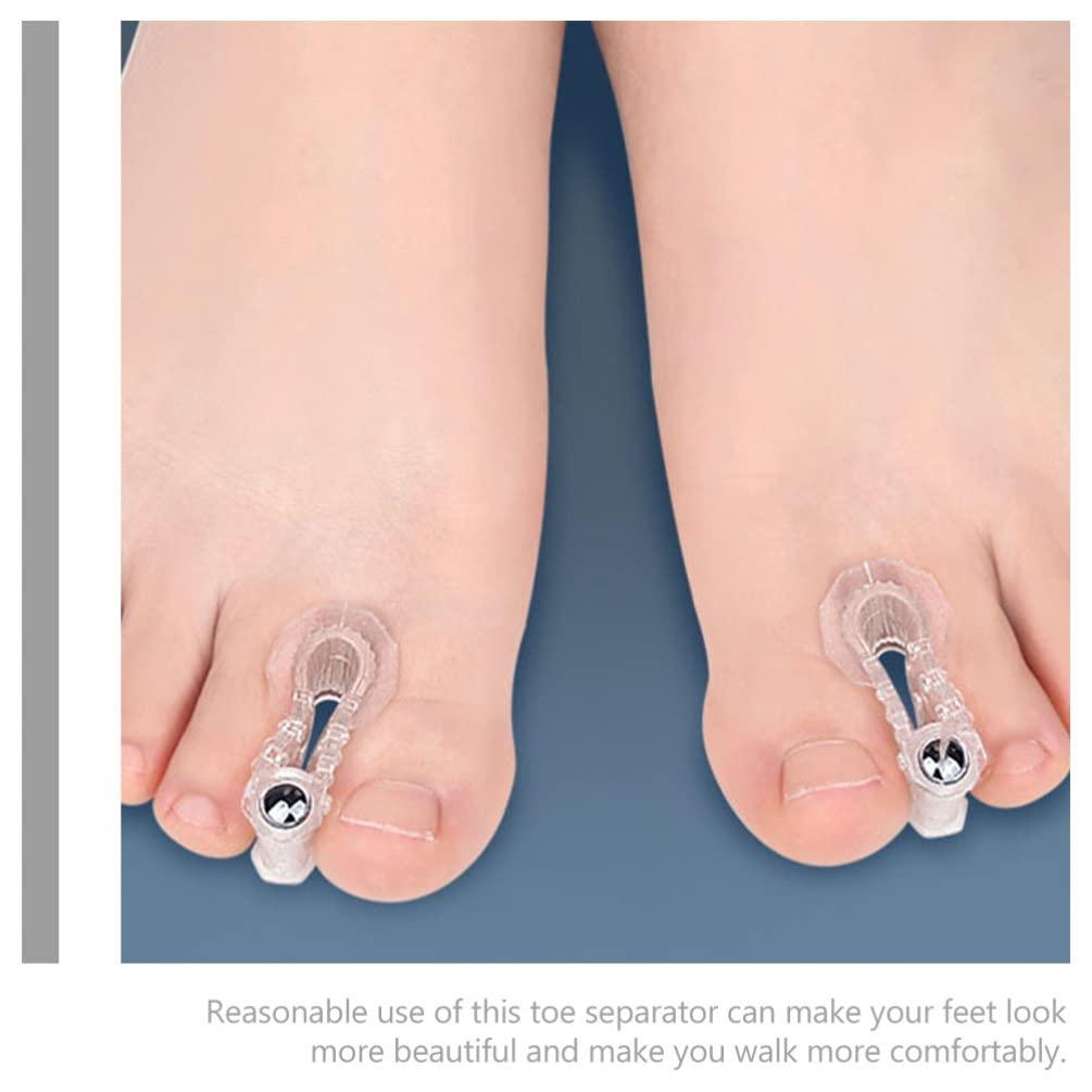 Beavorty Magnet Toe Separators - 4 Pairs for Toe Correction and Hammer ...