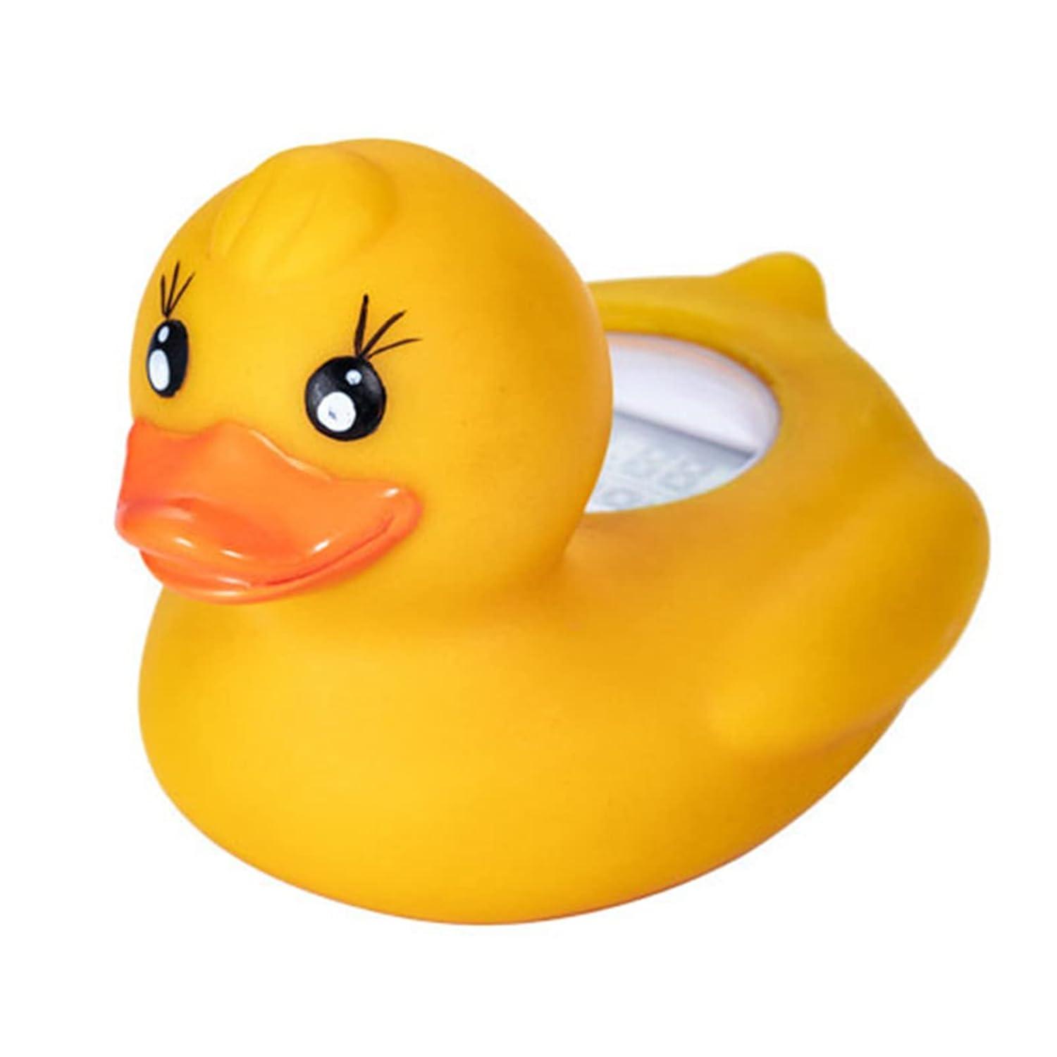 Buy Waterproof Duck Bath Thermometer for Babies | Floating Yellow Baby ...