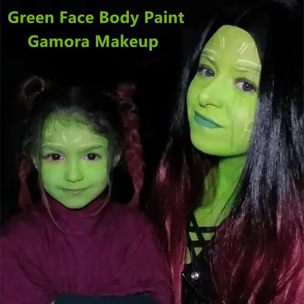 Mysense Amazon Green Face Body Paint Makeup Water Based Cream Face ...