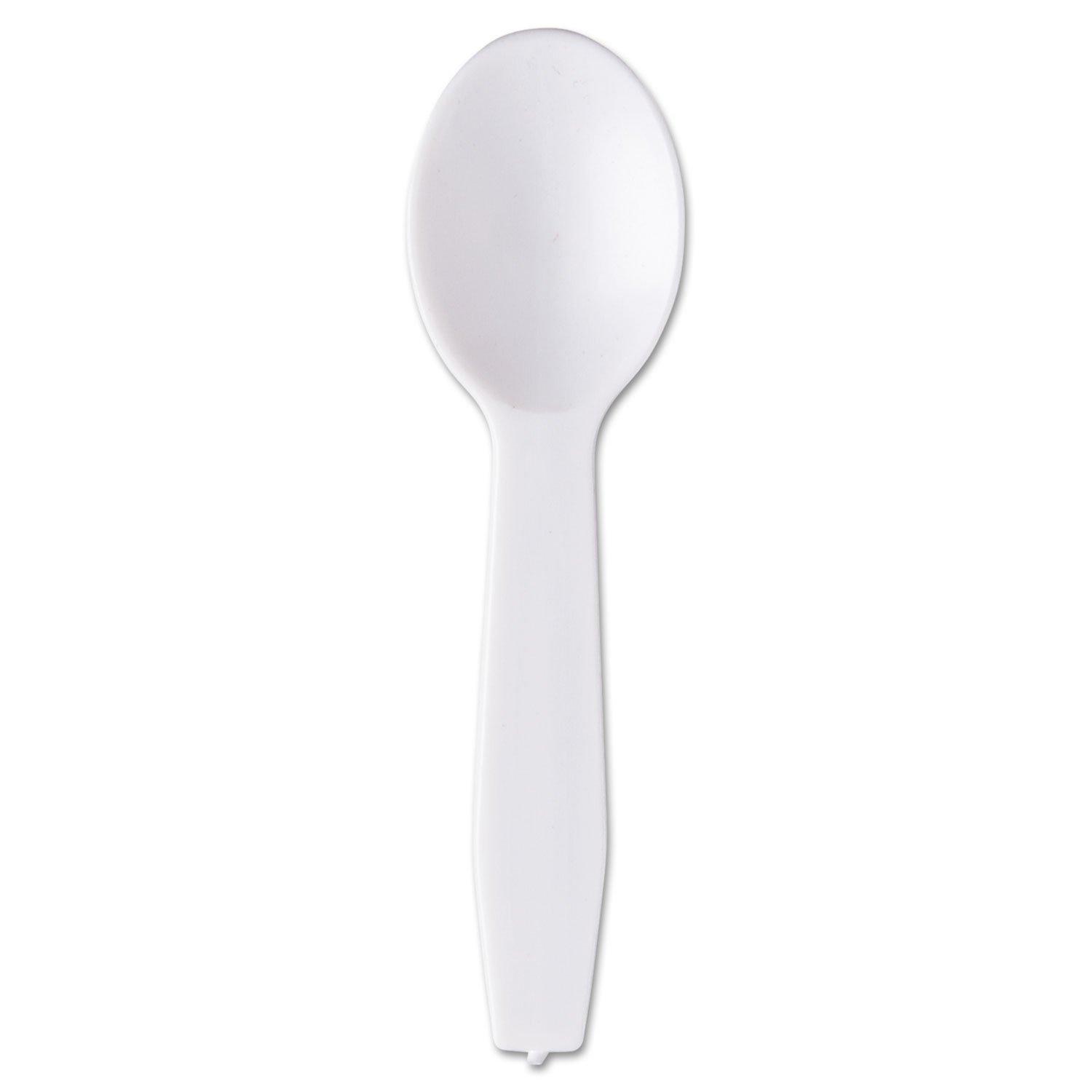 Polystyrene Taster Spoons White 3000/Carton | Buy Now with Express ...