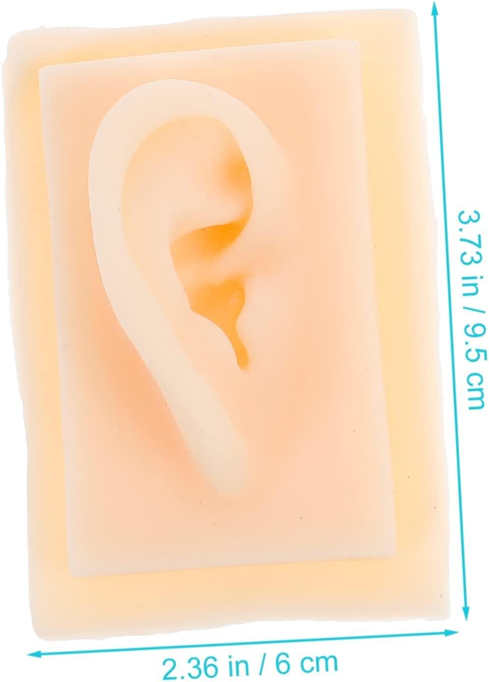 Healifty Silicone Human Ear Massage Tools - 1 Pair | Flexible Ear ...