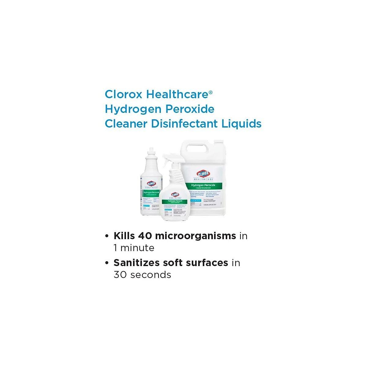 Clorox Healthcare Hydrogen Peroxide Cleaner Disinfectant 32oz (31444 ...