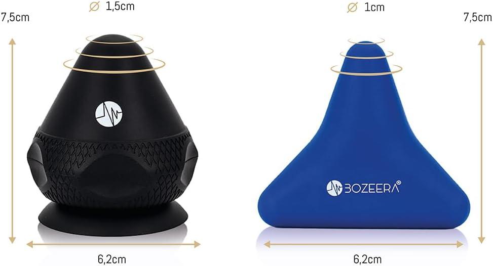 Bozeera Trigger Point Massager Set | Painless Pain Relief with Suction ...