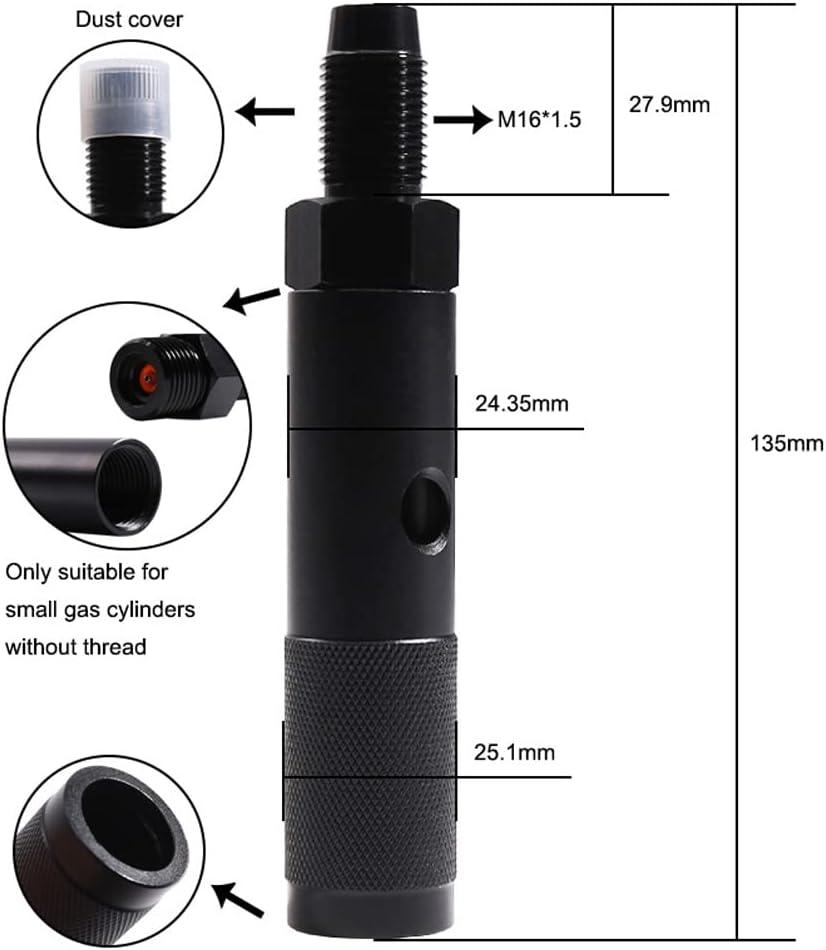 HMKUGO 12g Co2 Quick Change Adapter, Cartridges Holder Capsule Adapter with 88g or 90g Capsule ...
