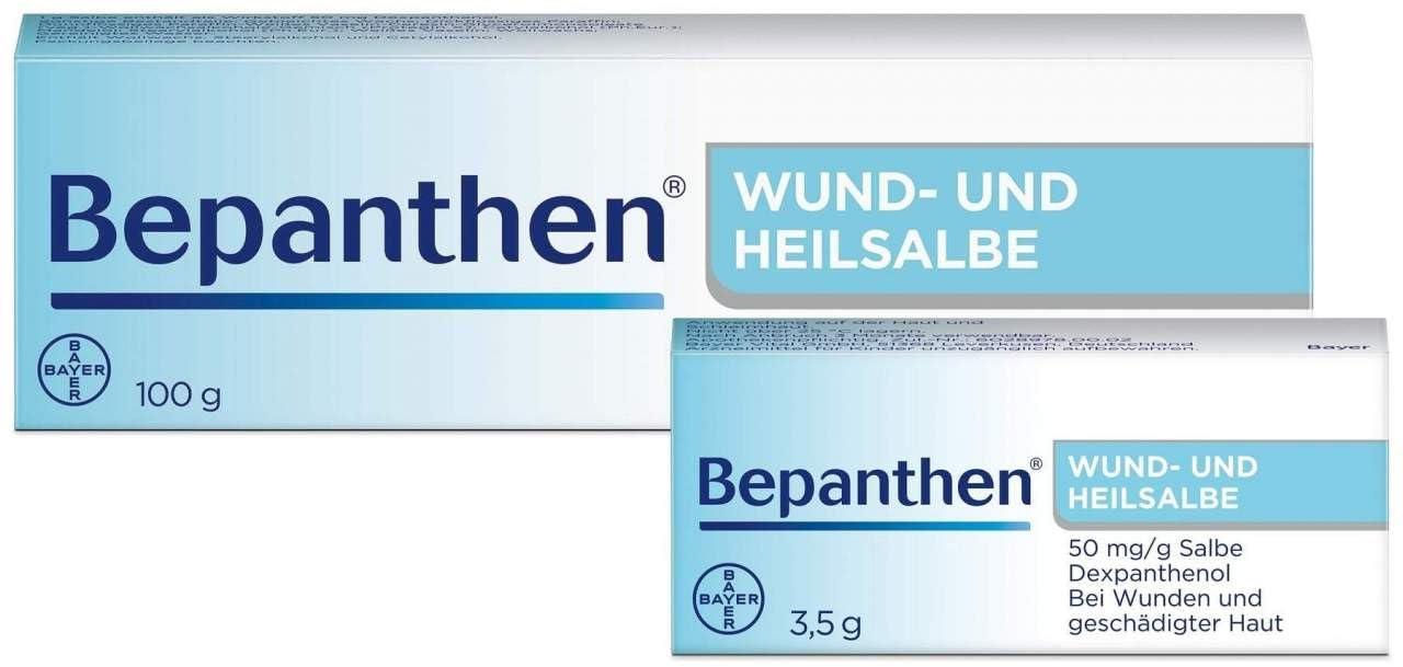 Bepanthen Wound & Healing Ointment 100g + 3.5g Travel Size | Fast ...
