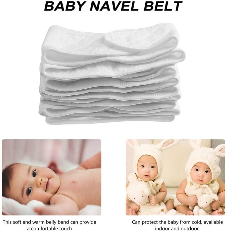 EXCEART Baby Belly Band Set - 6Pcs Newborn Essentials Umbilical Cord ...