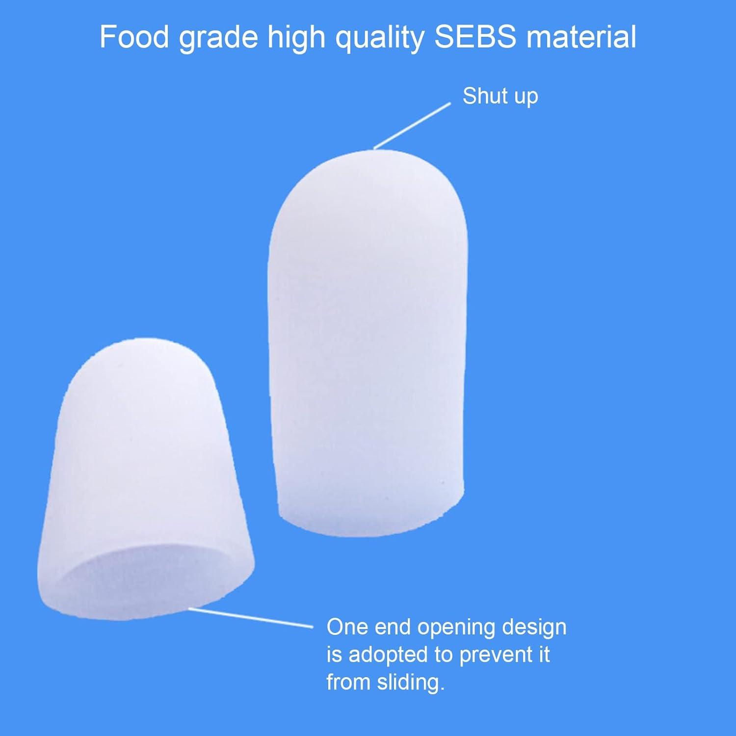 Galand Toe Wound Protector - Elastic White Cover for Missing/Ingrown ...