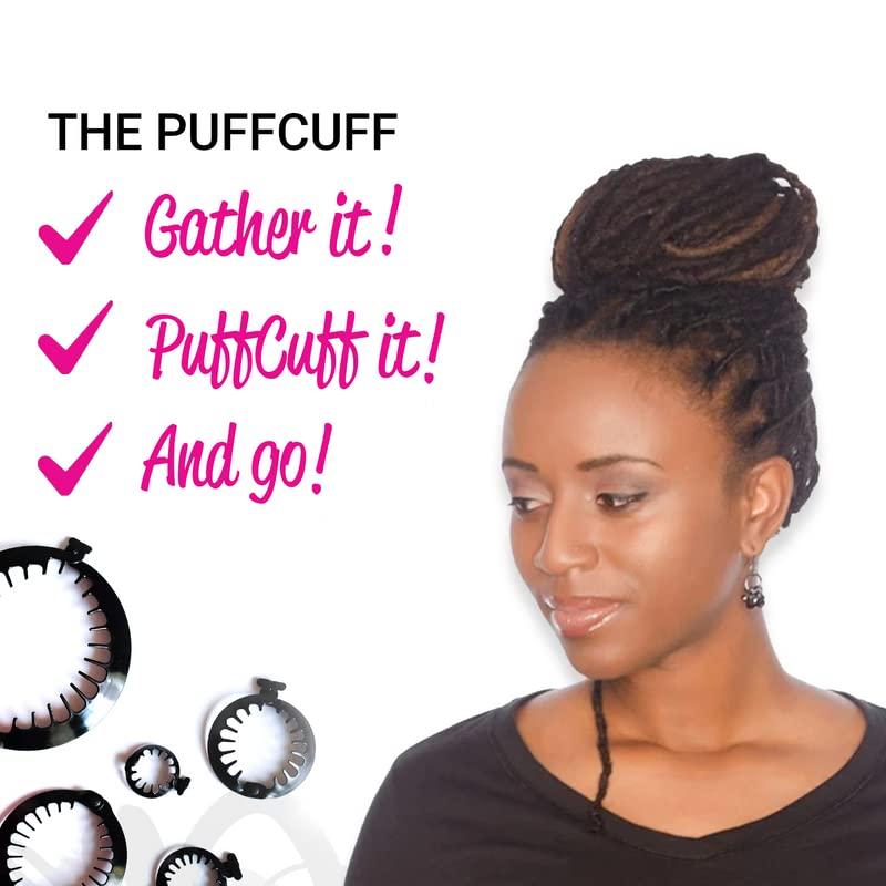 PuffCuff Original 5 Hair Clamp for Natural Curly Hair - Painless ...