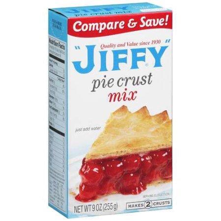 Jiffy Pie Crust Mix 9 oz Box (Pack of 4) - Convenient Pie Crust Mix ...