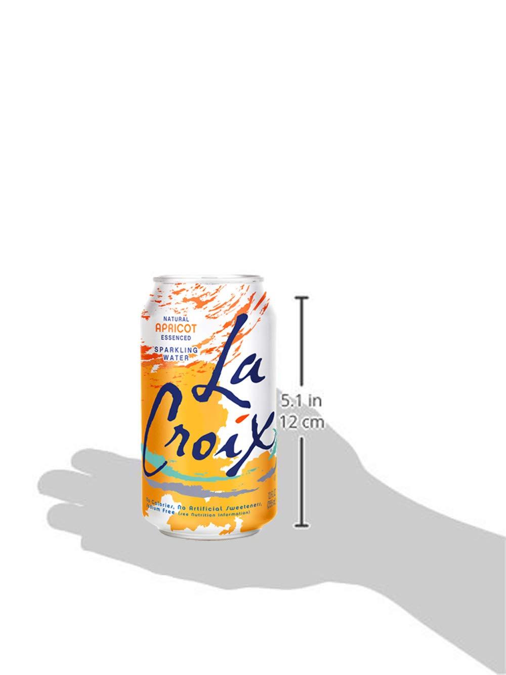 LaCroix Sparkling Water - Apricot, 8-Pack (12oz Cans) | 0 Calories ...