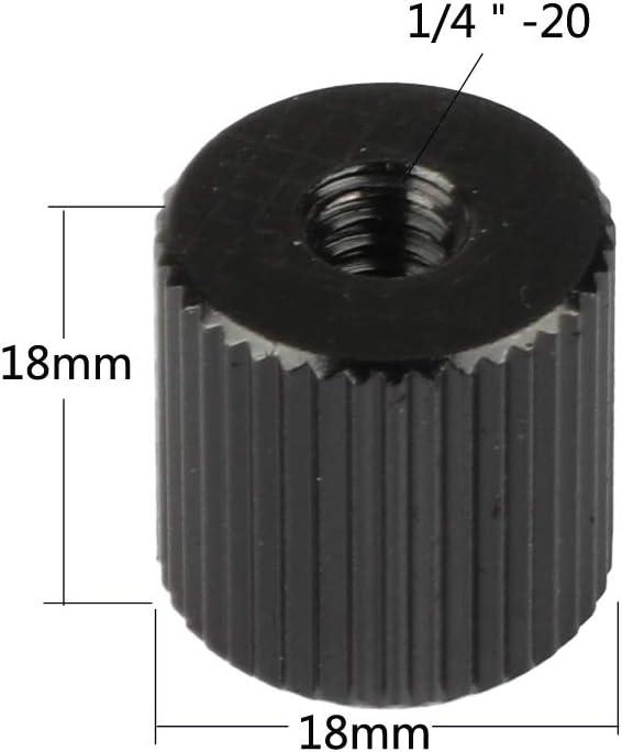 CAMVATE 1/4 -20 Female Screw Double Thread Adapter - Extension Arm ...