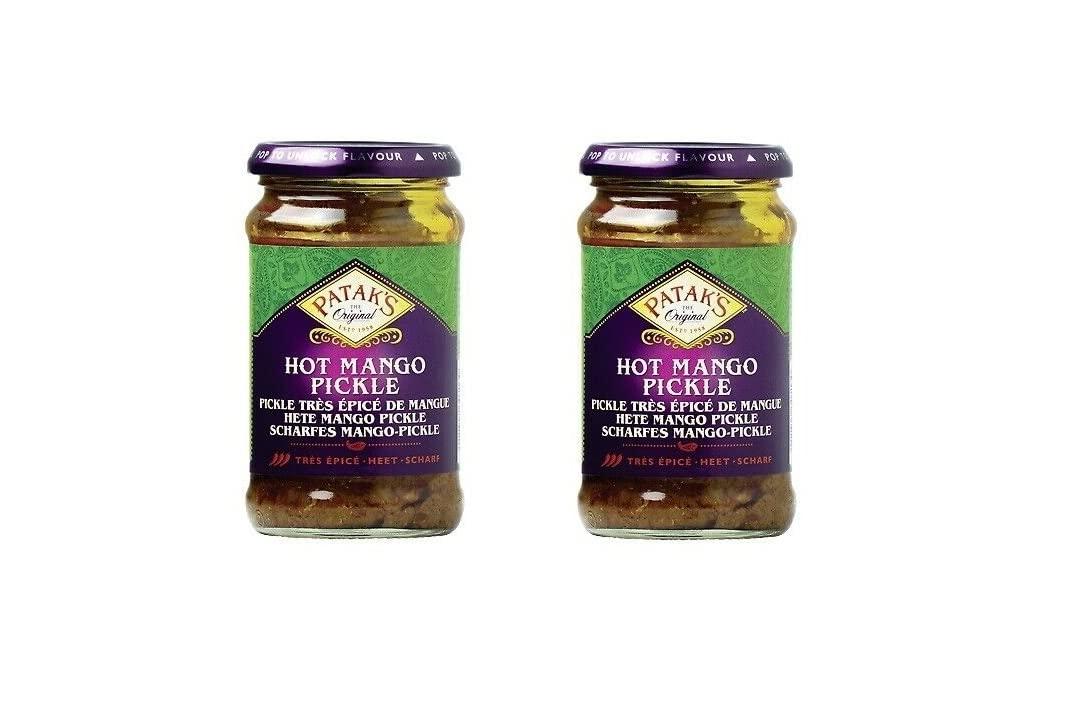 Mango Pickle HOT Pamai Pai Double Pack - Spicy Indian Mango Paste ...