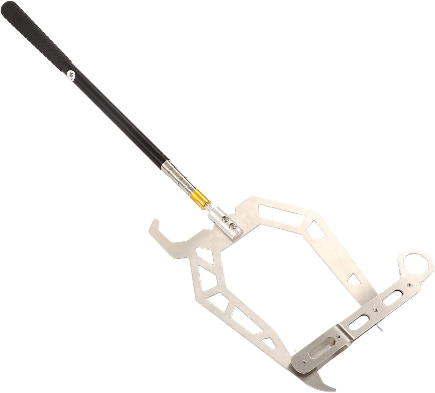 Stainless Steel Boat Mooring Rope Dock Hook with Telescopic Rod - Ship ...