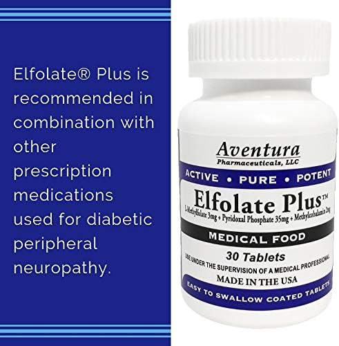 ELFOLATE Plus 3mg L-Methylfolate Methyl Folate Supplement ...