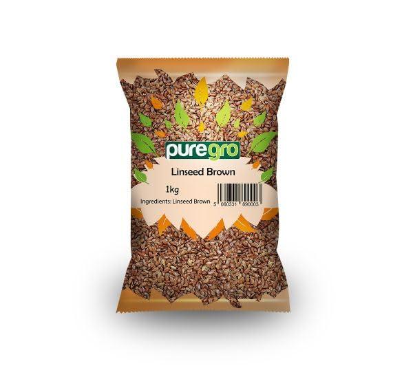 Puregro Whole Linseed/Flaxseed 1kg | Buy Now with Express International ...