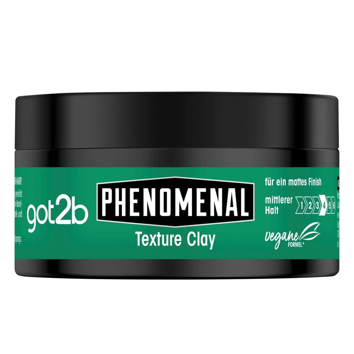 Schwarzkopf got2b Phenomenal Mann O Mann Texture Clay 100ml - Unscented ...