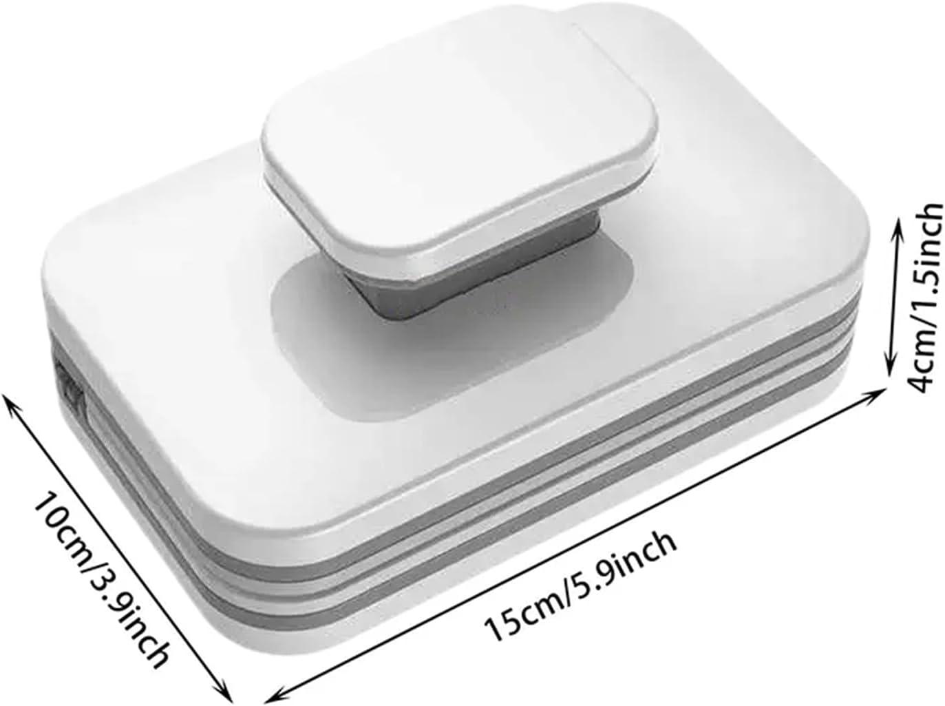 Magnetic Window Cleaner Double Sided Magnetic Glass Washing Brush Wiper ...