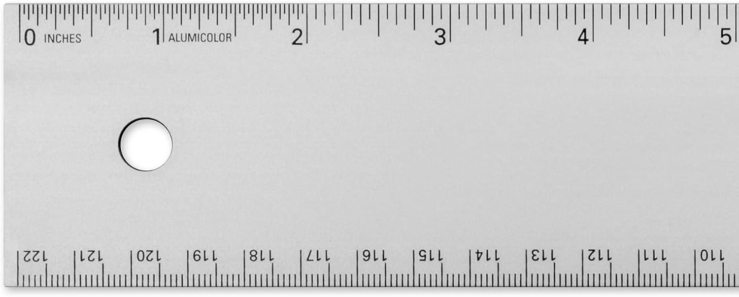 Alumicolor Professional 48IN Non-Slip Straight Edge - Silver ...