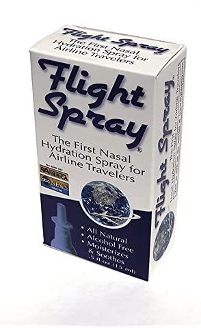 Flight Spray Nasal Hydration - 0.5oz for Airline Travelers | Travel ...