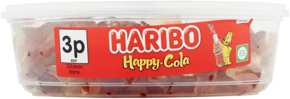 HARIBO Happy Cola Sweets Sharing Tub 625g | Buy Now with Express ...