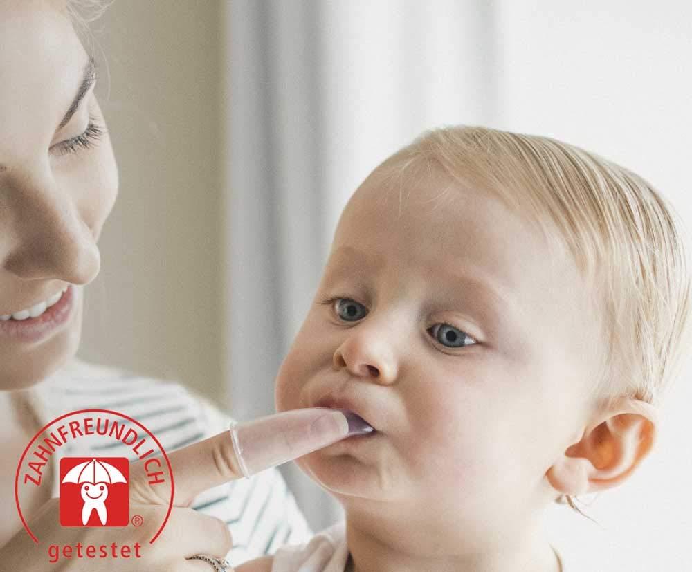 Nenedent Educational Baby Toothpaste with Finger Brush - Gentle Dental ...