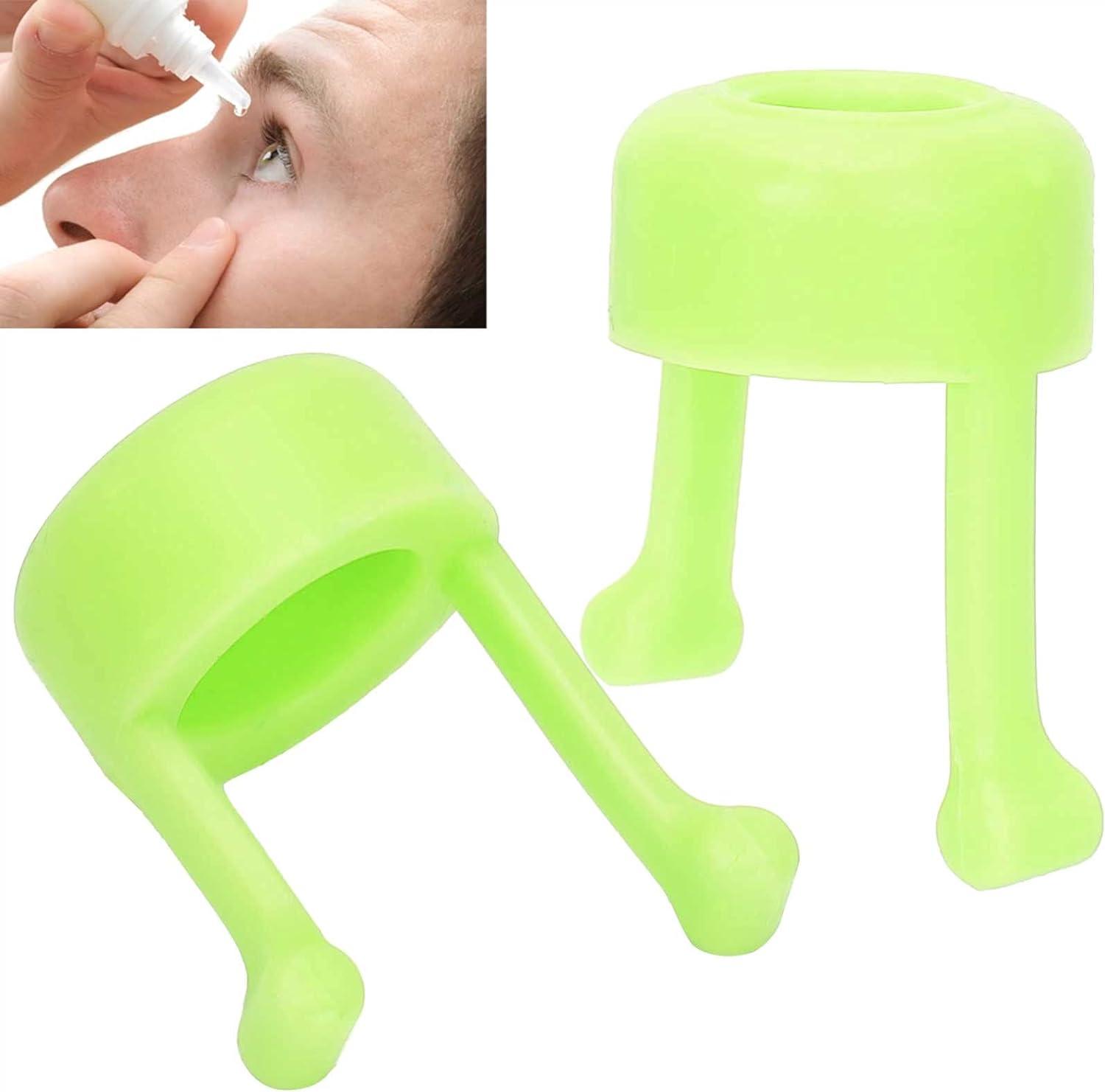 Portable Eye Drop Guide - 2 Piece Applicator & Holder for Easy Eye ...