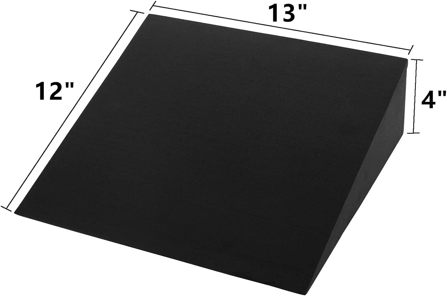 DEAYOU 2 Pack Yoga Foam Wedge Set - 13 EVA Foam Stretch Slant Boards ...
