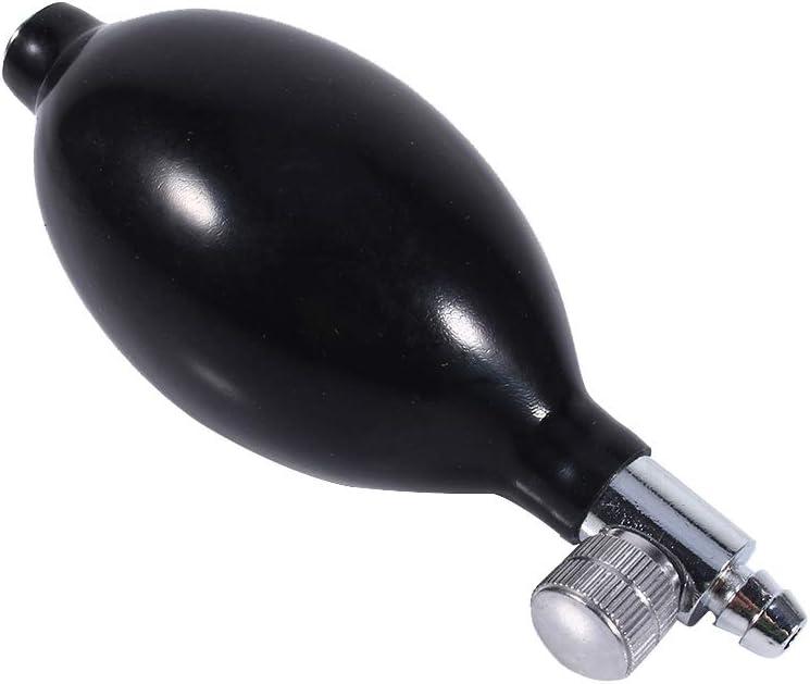 Blood Pressure Latex Bulb Replacement - Black Manual Inflation Pump ...