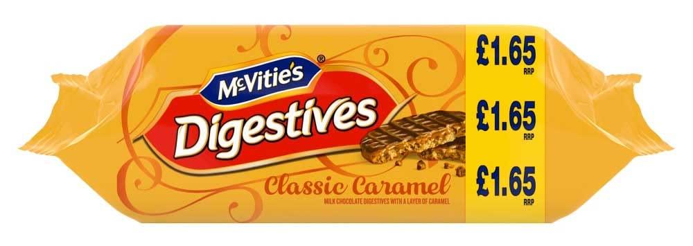 McVities Biscuits (McVities Caramel Digestives) 15 x 250g | Buy Now ...
